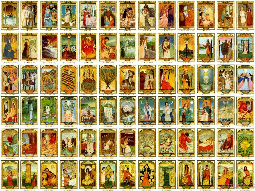 Tarot Kartlar n n Anlamlar Pembeoje